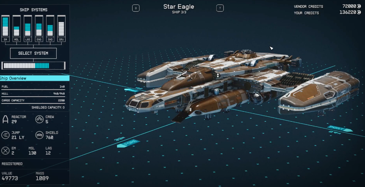Starfield | Best Ship Build - For Combat, Cargo, and Contraband - GameWith