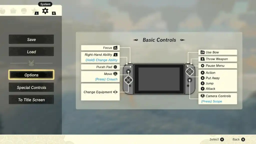 TotK | Best Settings - How To Change Controls & Setup | Zelda Tears Of ...
