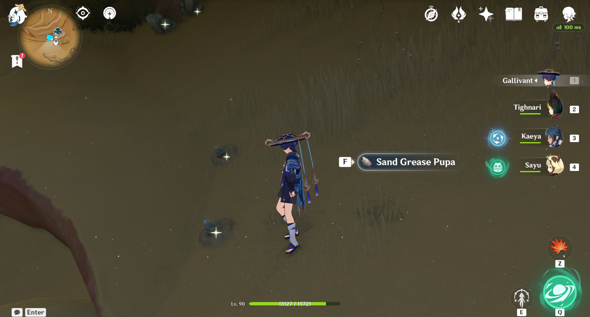 Genshin Impact | Sand Grease Pupa Location & Farm Routes - GameWith