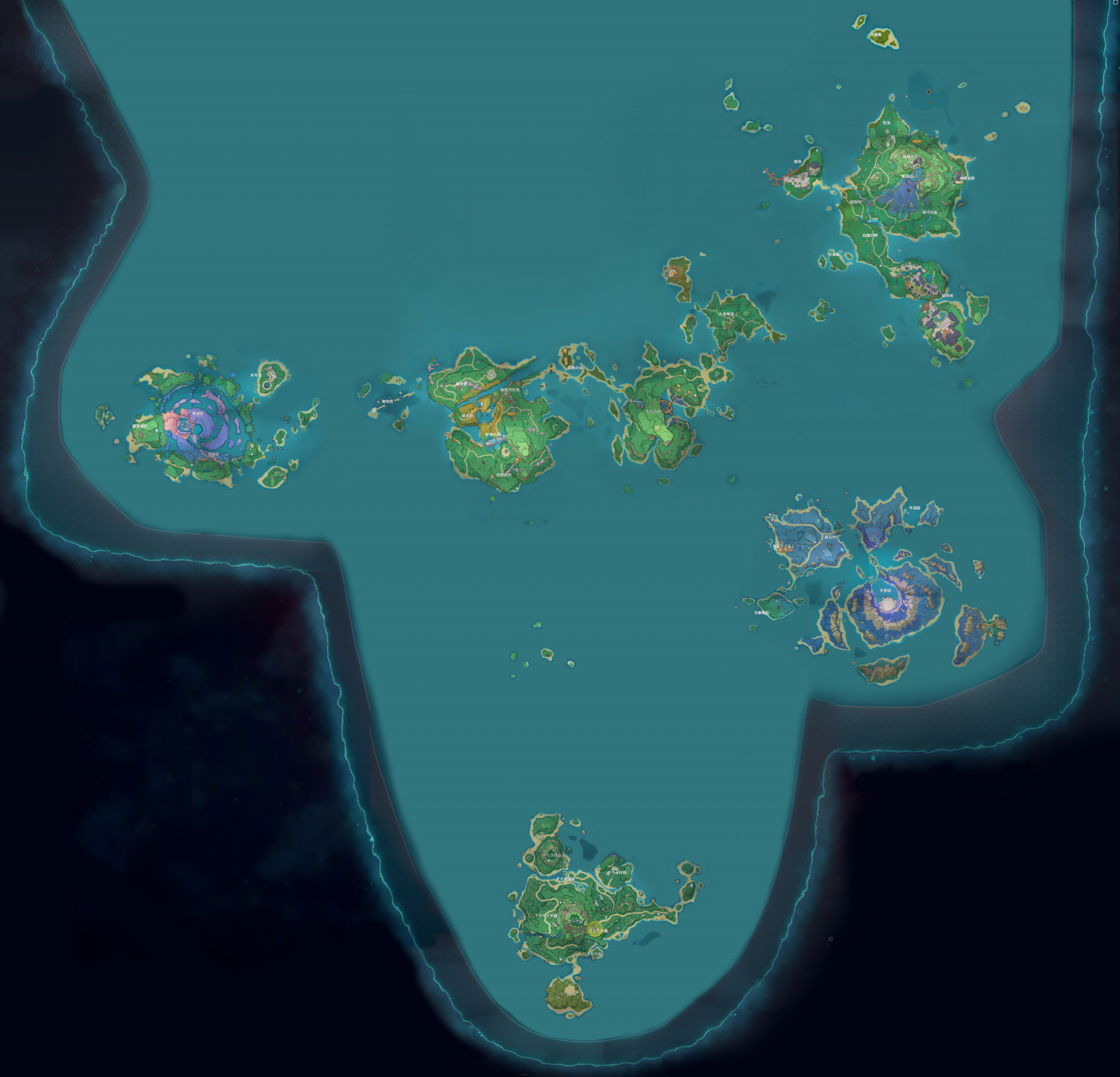 Genshin Impact | Inazuma Map & Location Guide - How To Unlock - GameWith