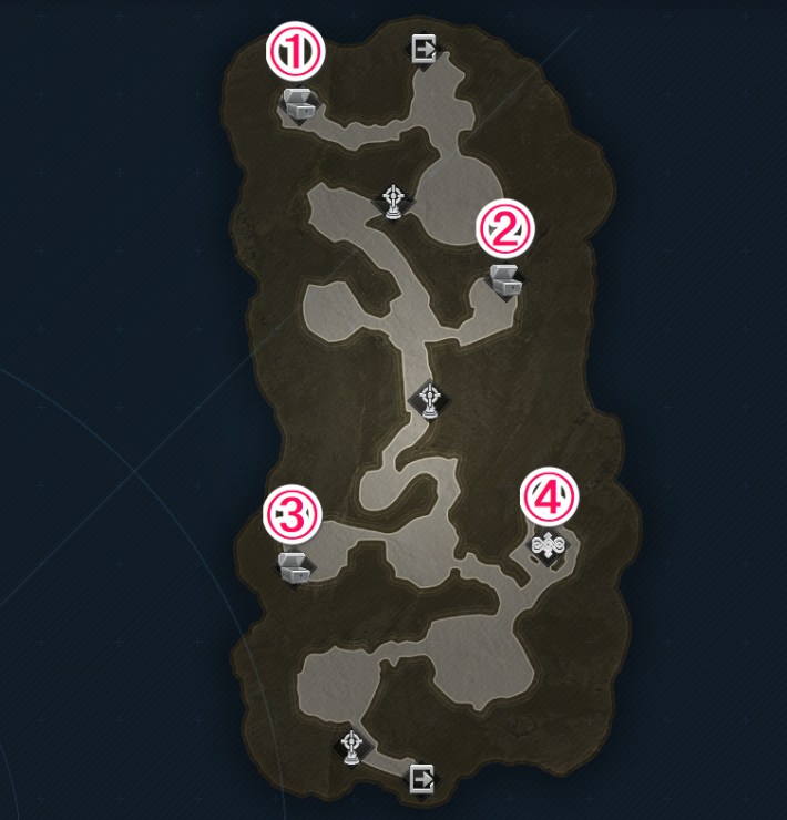 Orc Camp Map Treasure Chest and Item Locations | Mongil: Star Dive ...