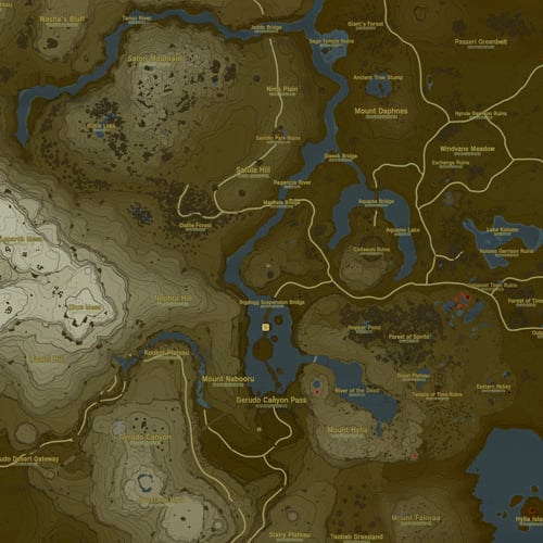Zelda Interactive Map